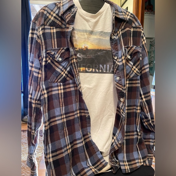 field and forest | Shirts | Western Flannel | Poshmark